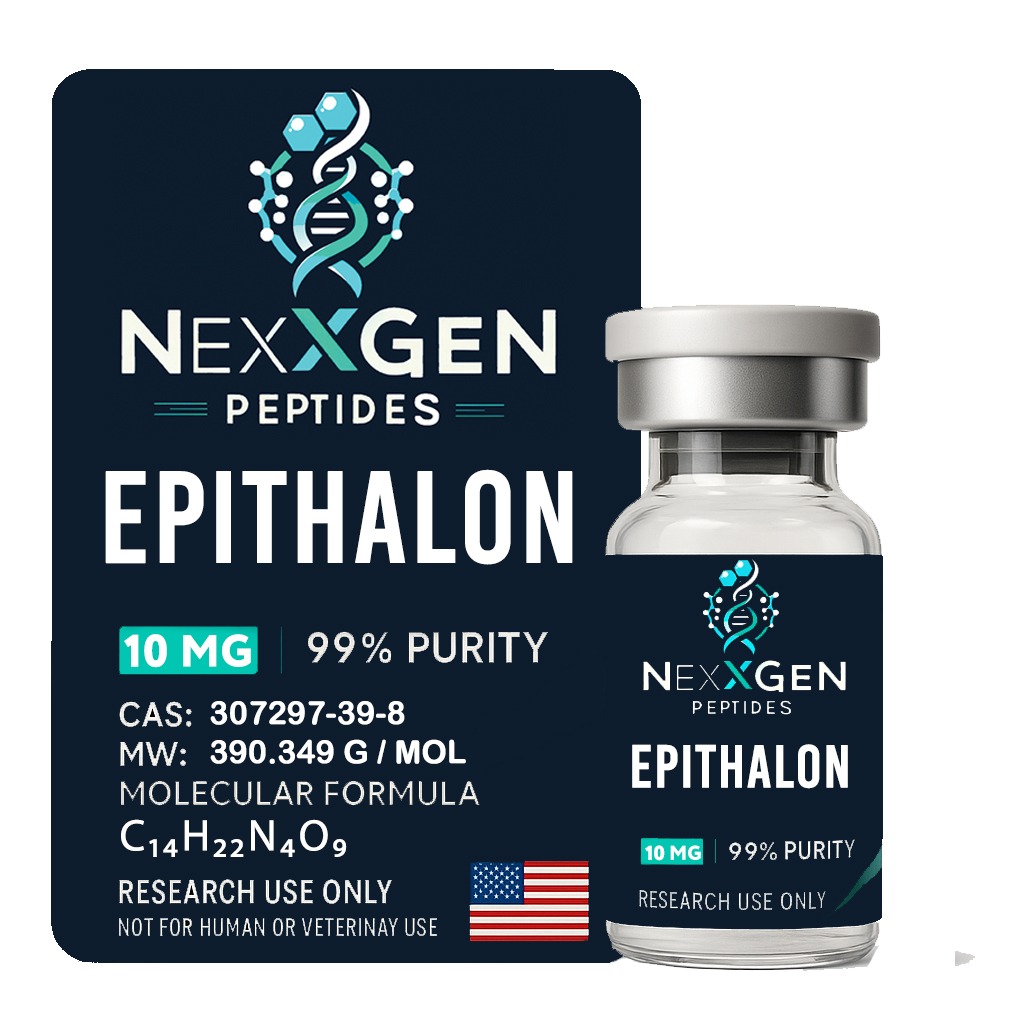 Epithalon (Epitalon) – 10mg | Research Use Only - NexXGeN Peptides